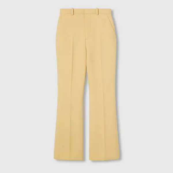 Gucci Wide-leg Wool Trousers