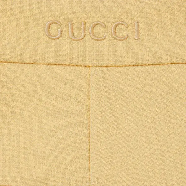 Gucci Wide-leg Wool Trousers