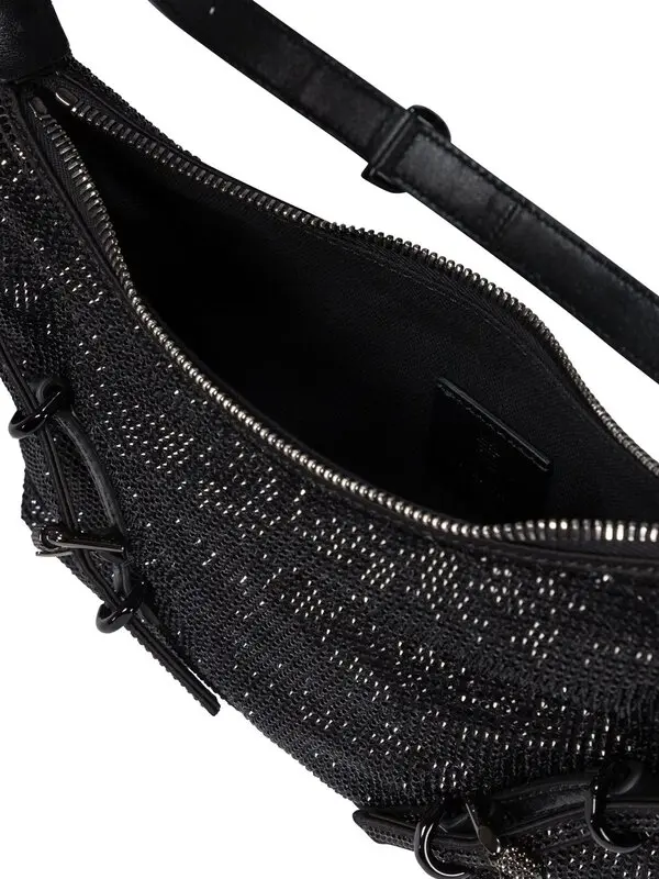 Givenchy Voyou Mini Shoulder Bag With Rhinestones