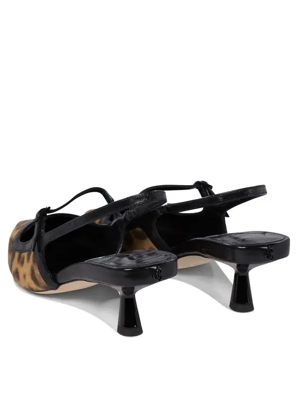 JIMMY CHOO Didi 45 Mm Slingbacks - Beige