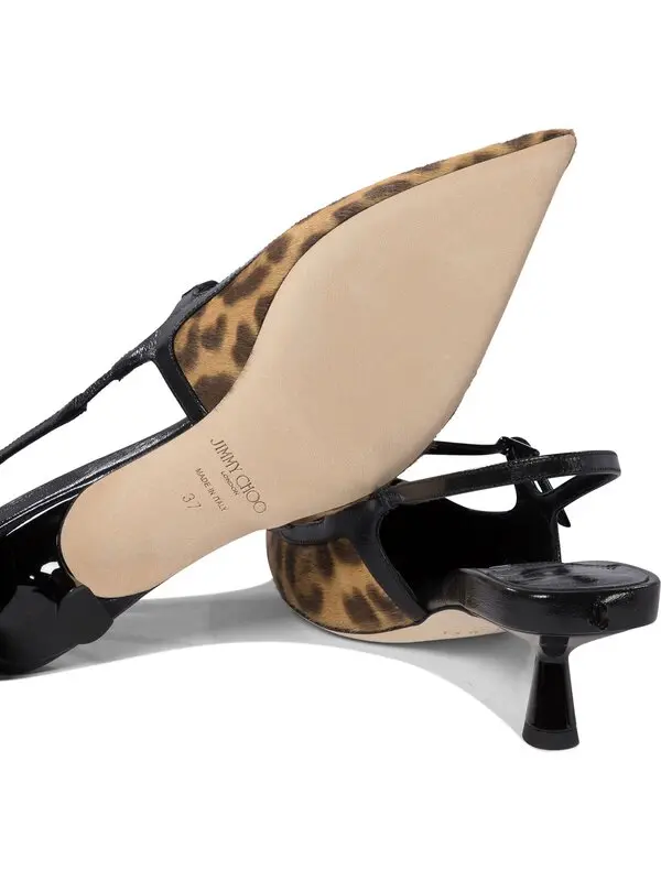 JIMMY CHOO Didi 45 Mm Slingbacks - Beige