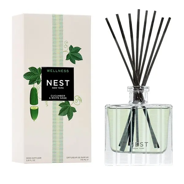 NEST NEW YORK Cucumber & White Sage Reed Diffuser - No Color