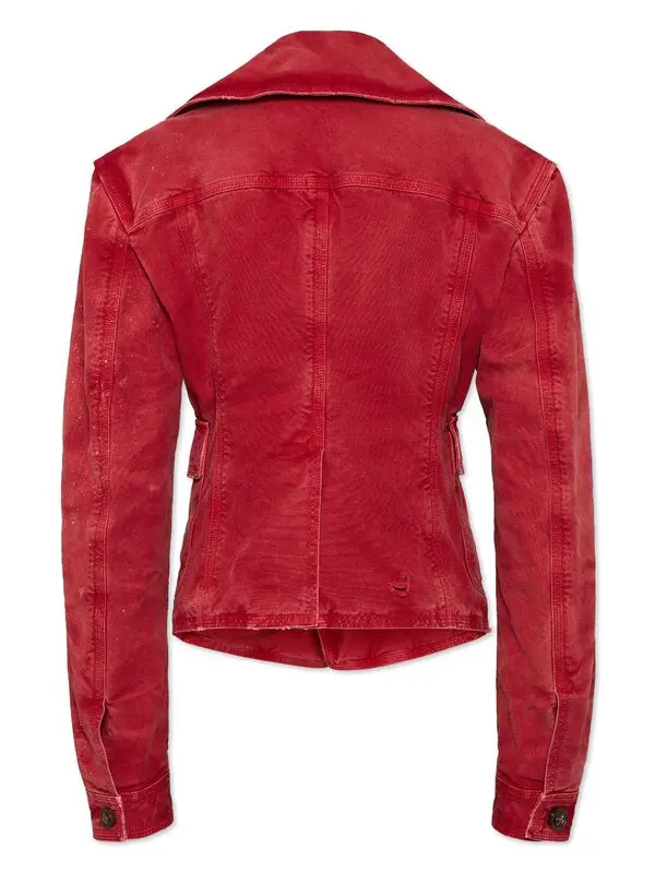 Dsquared2 Double-breasted Denim Jacket