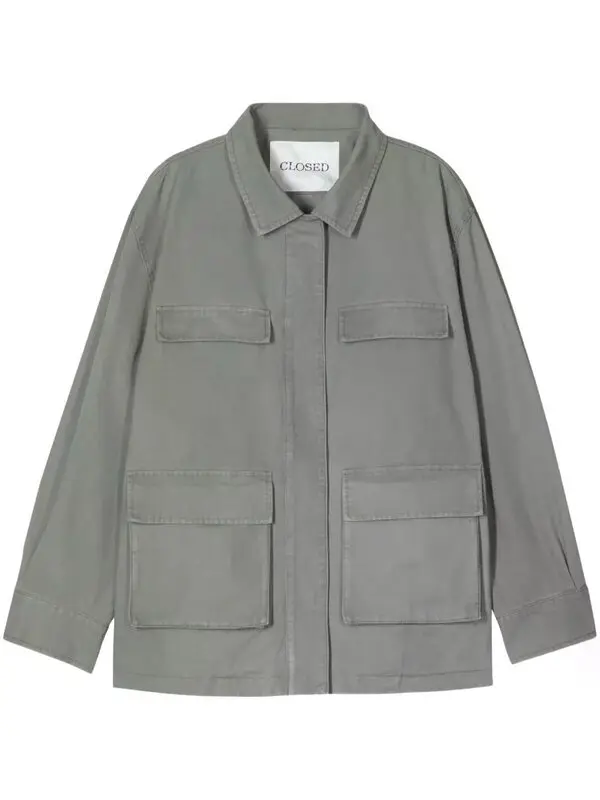 Closed Cotton Chore Jacket - Green