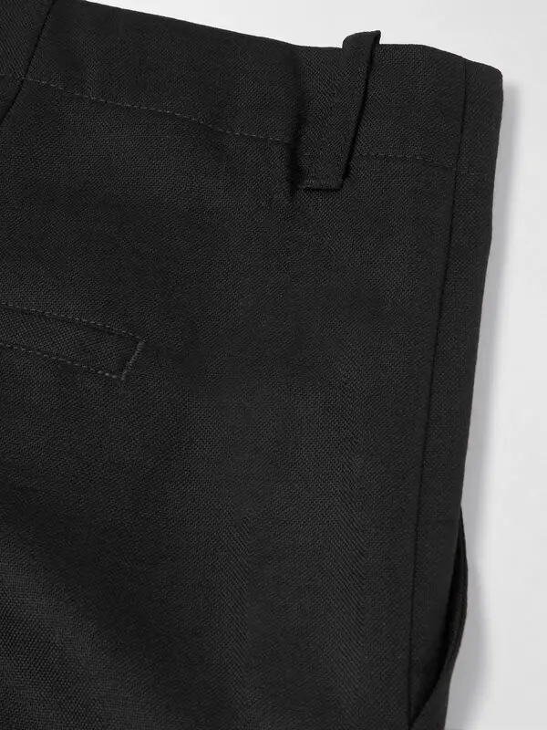 Our Legacy Borrowed Straight-leg Pleated Wool Trousers
