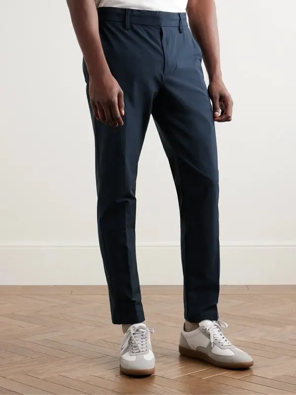 JAMES PERSE Golf Slim-fit Stretch Cotton-blend Trousers
