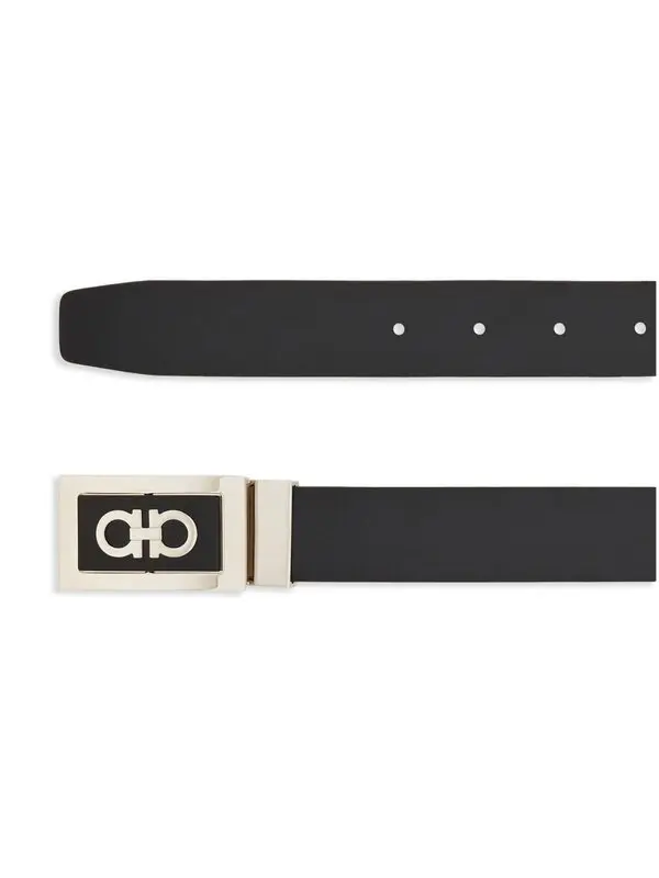 FERRAGAMO Reversible Leather Belt