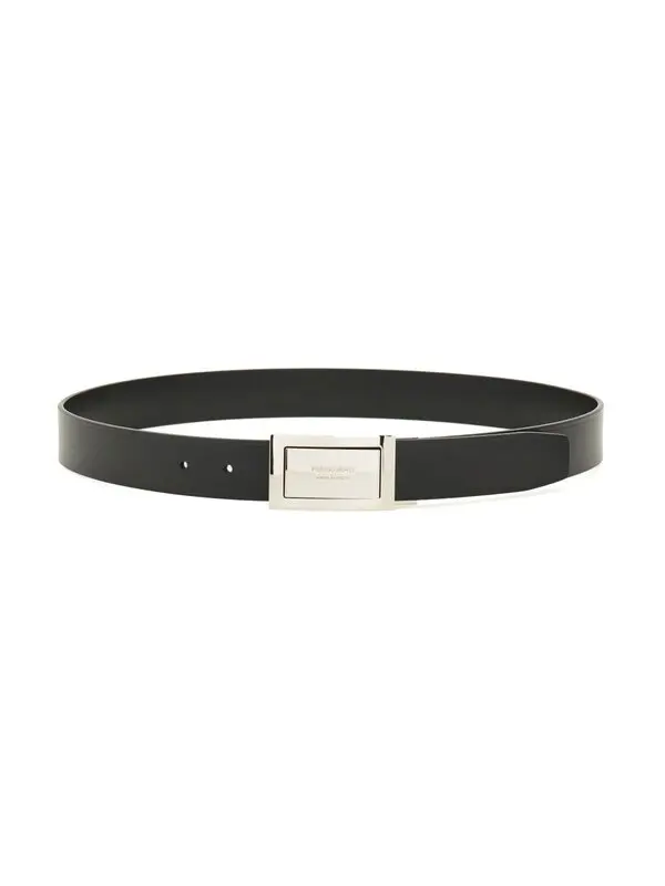 FERRAGAMO Reversible Leather Belt