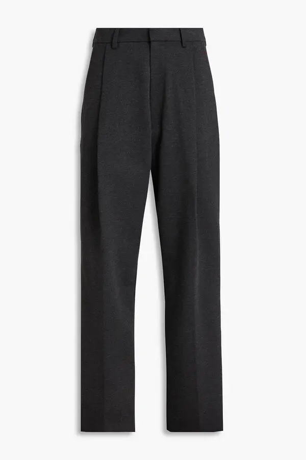 Victoria Beckham Jersey Straight-leg Pants