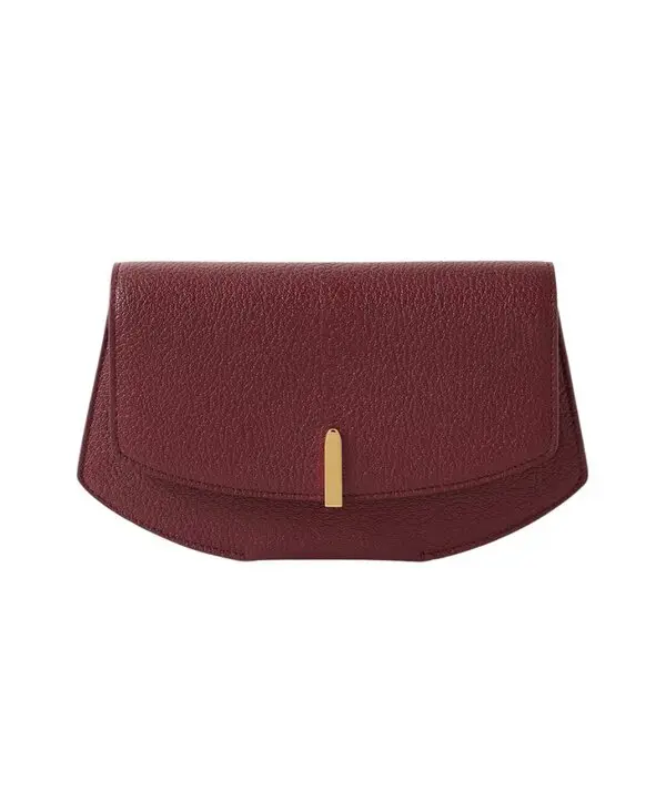 savette - Savette Florence Textured-leather Clutch