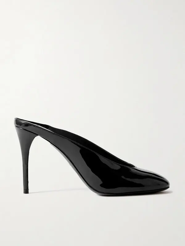 Alaïa 60 Patent-leather Pumps - Black