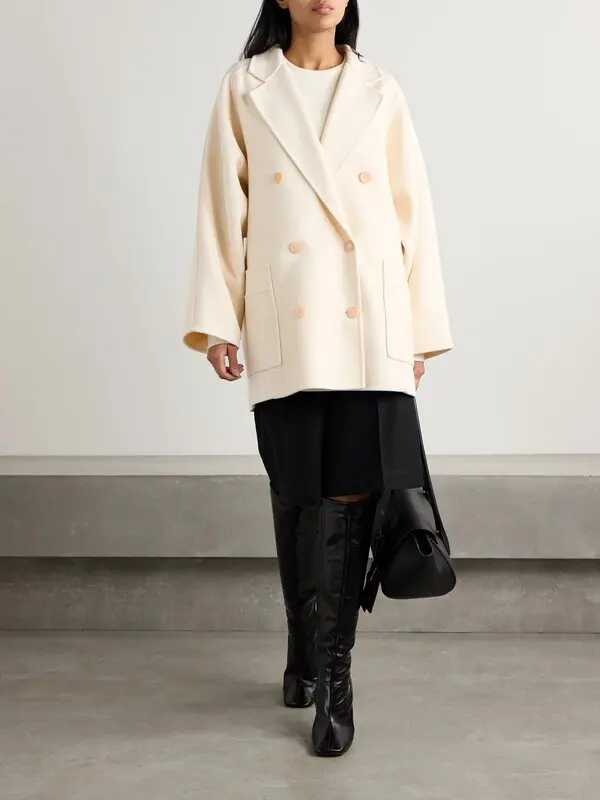 Max Mara Orma Wool And Cashmere-blend Coat