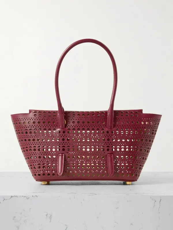 Alaïa New Mina 20 Leather Tote