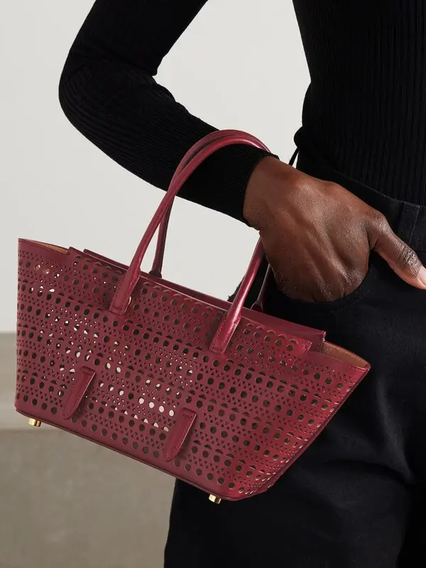 Alaïa New Mina 20 Leather Tote