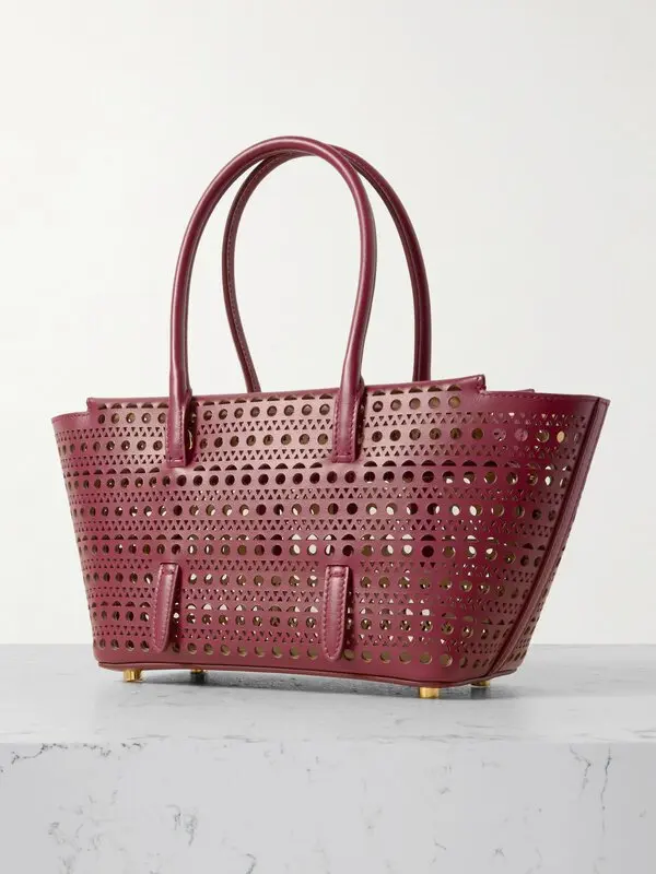Alaïa New Mina 20 Leather Tote
