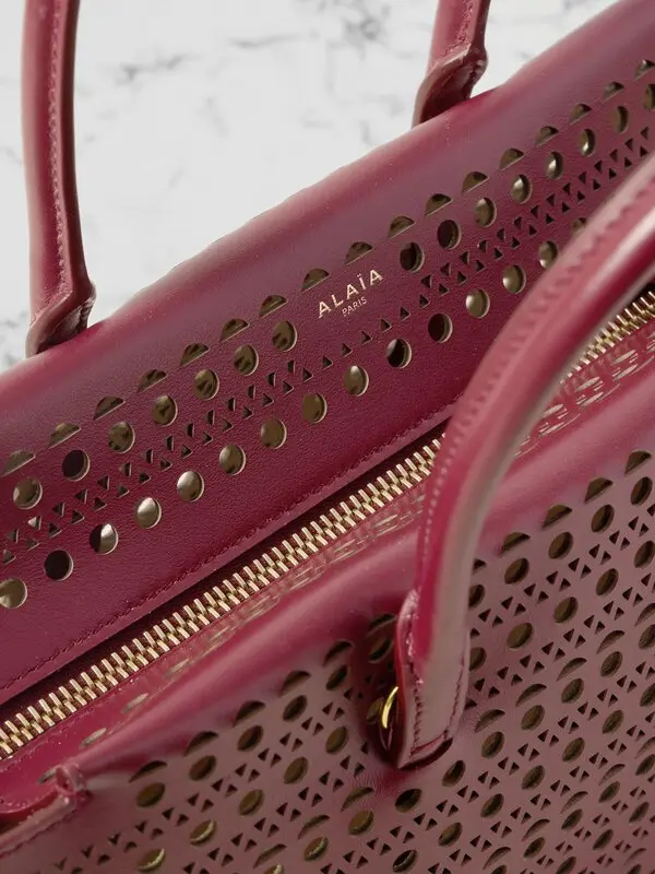 Alaïa New Mina 20 Leather Tote