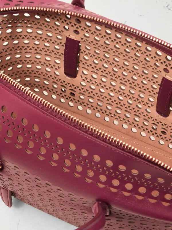 Alaïa New Mina 20 Leather Tote