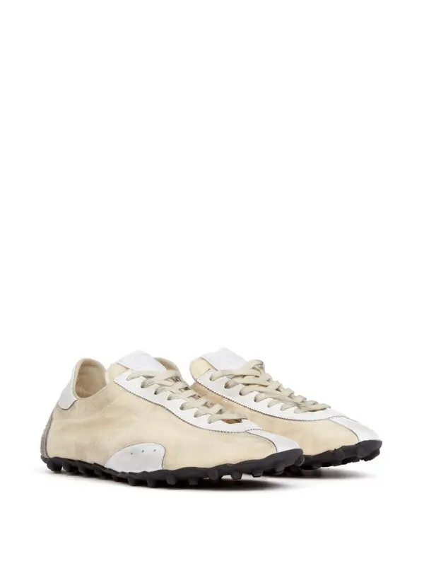 MAISON MARGIELA Sprinters Lace-up Trainers - Neutrals