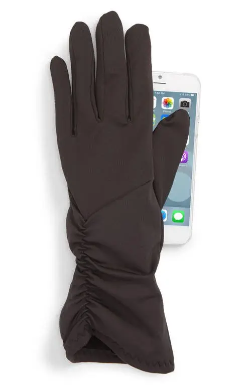 U|R Side Ruched Touchscreen Compatible Gloves