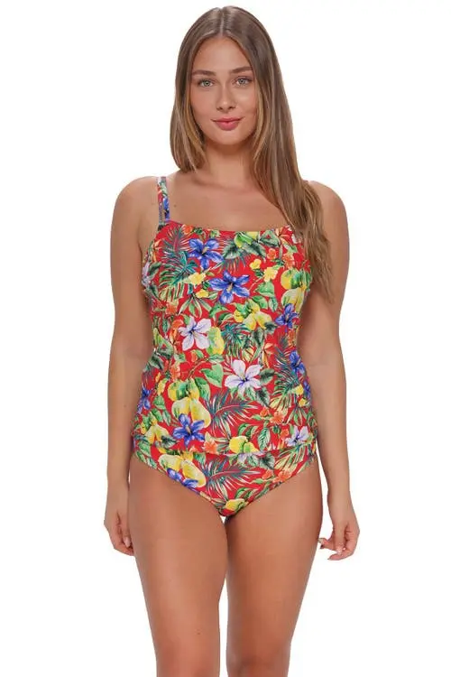 SUNSETS Taylor Tankini Swimsuit Top Dd Cup - Surf's Up