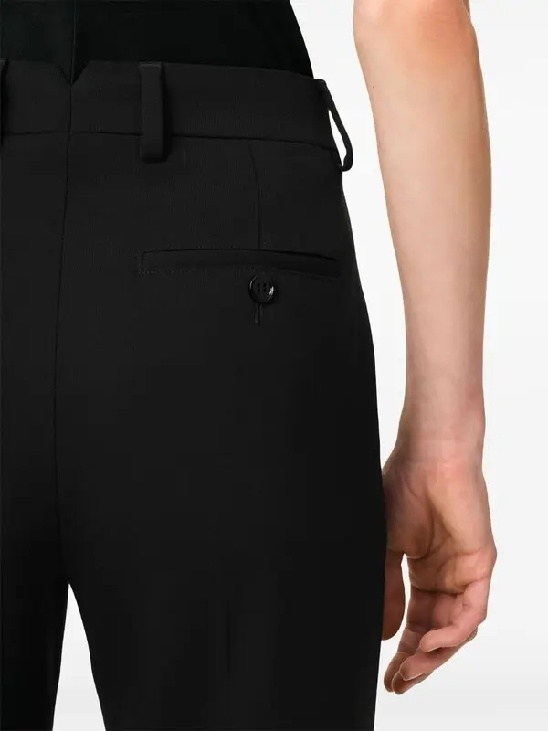 Ami Contrasted Straight-leg Trousers