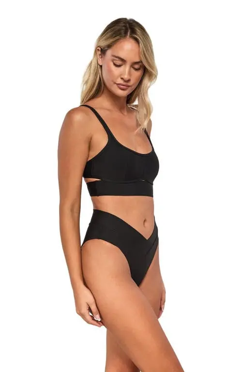 SWIM SYSTEMS Kaia Bikini Top - Black