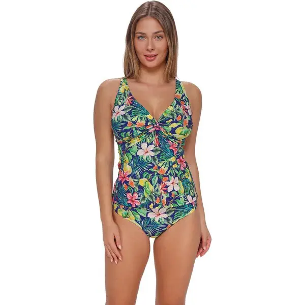 SUNSETS Forever Tankini Swimsuit Top D Cup - Seaside Harvest