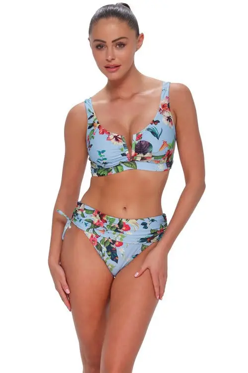 SUNSETS Vienna V-wire Bikini Top - Budding Romance