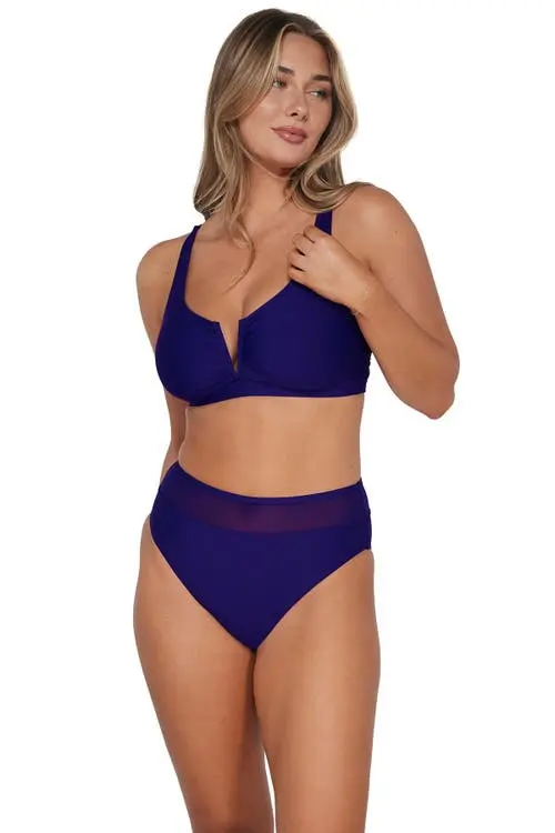 SUNSETS Vienna V-wire Bikini Top - Indigo
