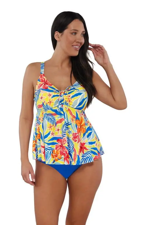 SUNSETS ESCAPE Marin Tankini Swimsuit Top - Suncatcher