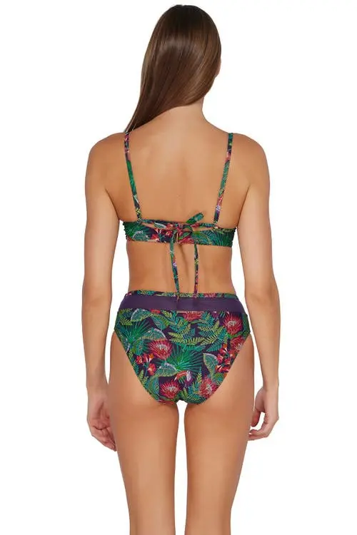 SUNSETS Annie High Waist Bikini Bottom - Welcome To Rio