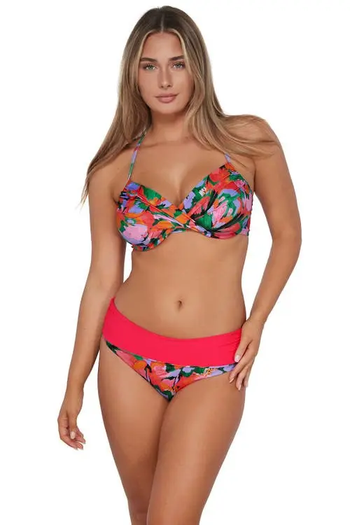 SUNSETS Crossroads Underwire Dd Cup Bikini Top - Hummingbird Cove