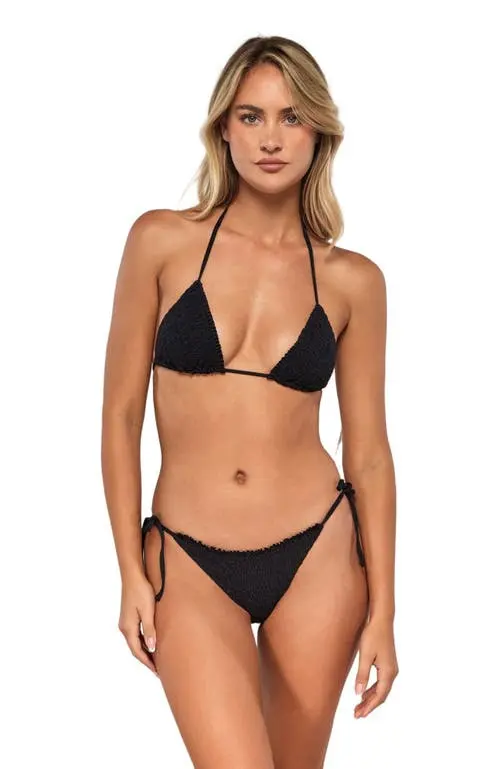 SWIM SYSTEMS Kali Triangle Bikini Top - Black