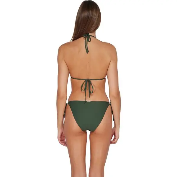 SUNSETS Everlee Tie Side Bikini Bottom - Island Green