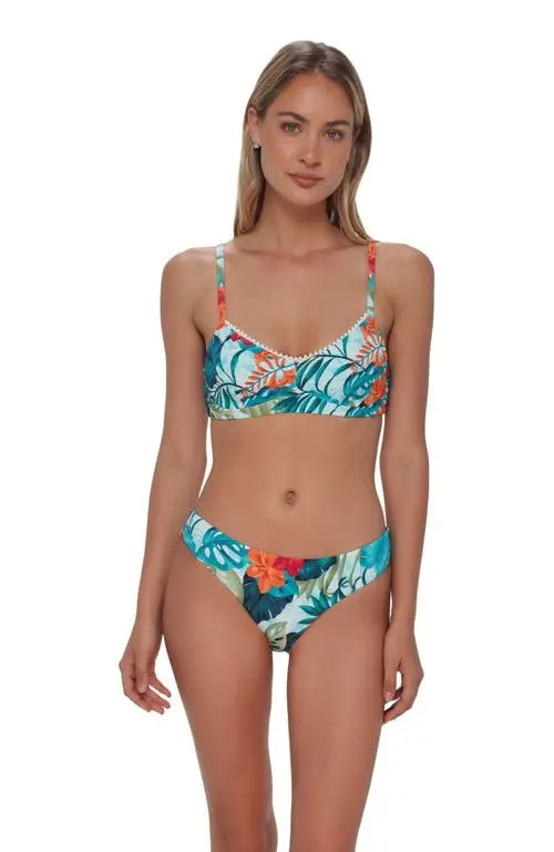 SWIM SYSTEMS Chloe Bikini Bottom - Tiki Tango Rib