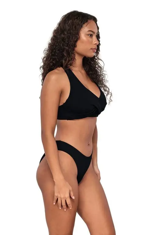 PACIFICA BY SUNSETS Mirabella Dd Cup Bikini Top - Black Pacifica