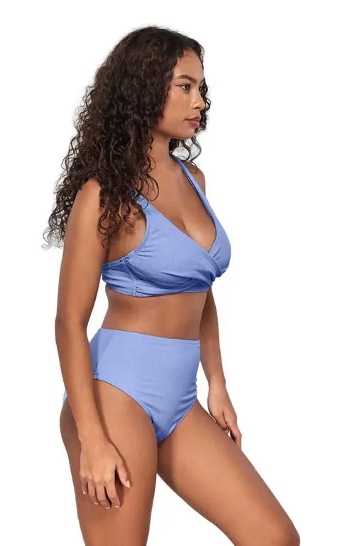 PACIFICA BY SUNSETS Mirabella Dd Cup Bikini Top - Hydrangea