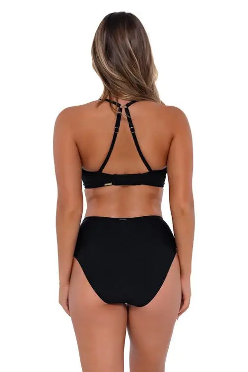 SUNSETS High Road Bikini Bottom - Black