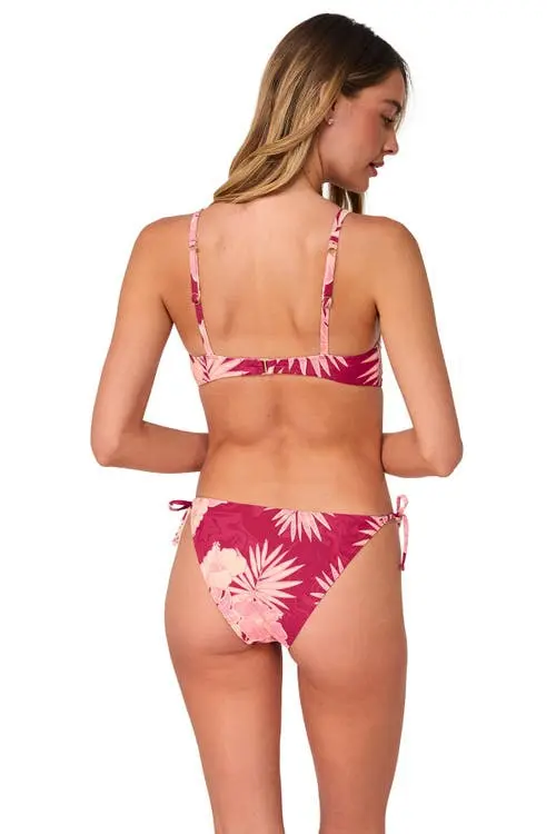 SWIM SYSTEMS Mckenna Tie Side Bikini Bottom - Ruby Bay