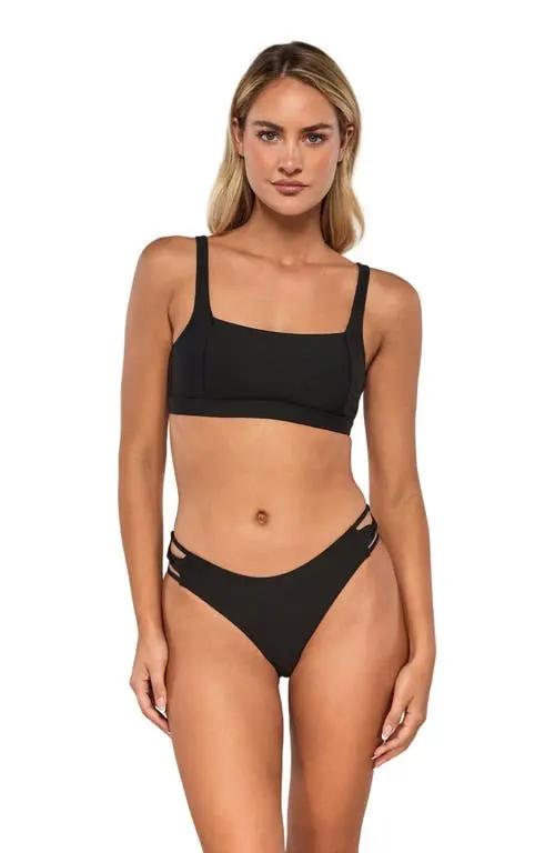 SWIM SYSTEMS Saylor Hipster Bikini Bottom - Black