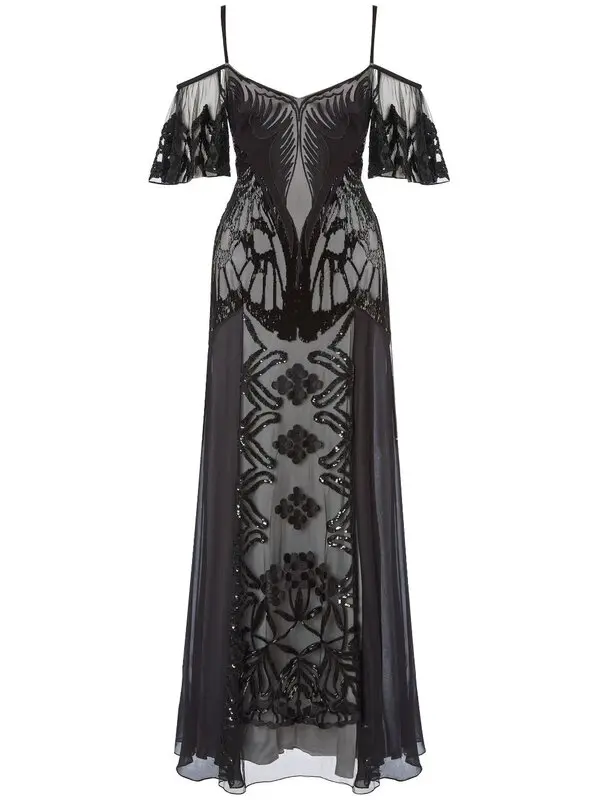 TEMPERLEY LONDON Inez Maxi Dress