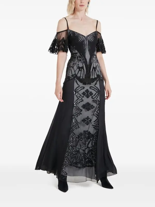 TEMPERLEY LONDON Inez Maxi Dress