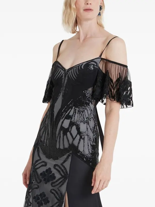 TEMPERLEY LONDON Inez Maxi Dress