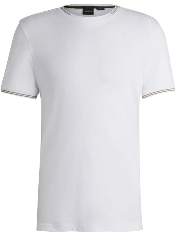 BOSS Trimmed T-shirt - White