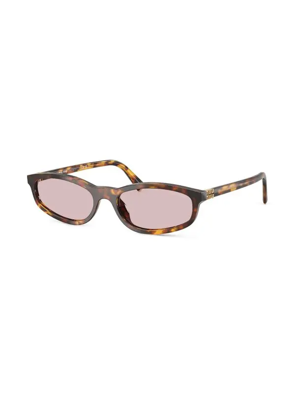 Miu Miu Tortoiseshell Sunglasses - Brown