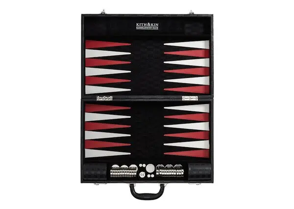 Kith Mas Backgammon Set - Black