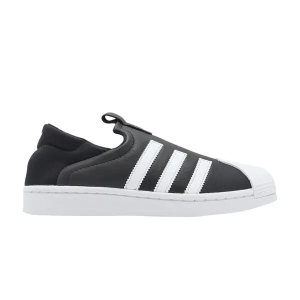 Adidas Superstar Slip-On Sneakers - Black | Editorialist