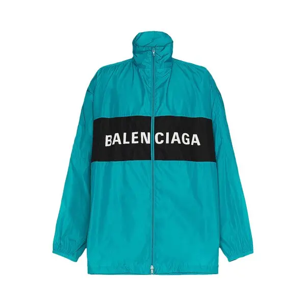 Balenciaga Zip-up Jacket - Blue