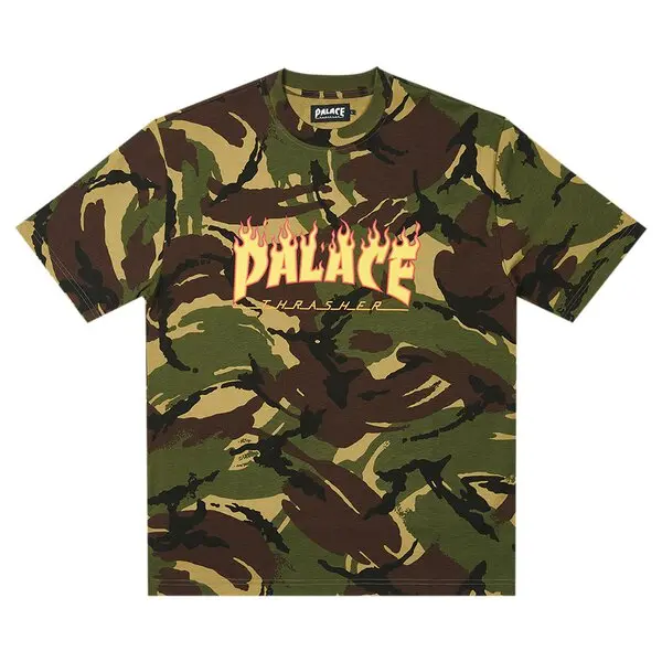 PALACE X Thrasher Camo T-shirt