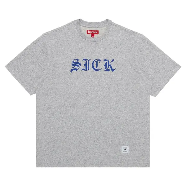 Supreme Short Sleeve Top - Grey
